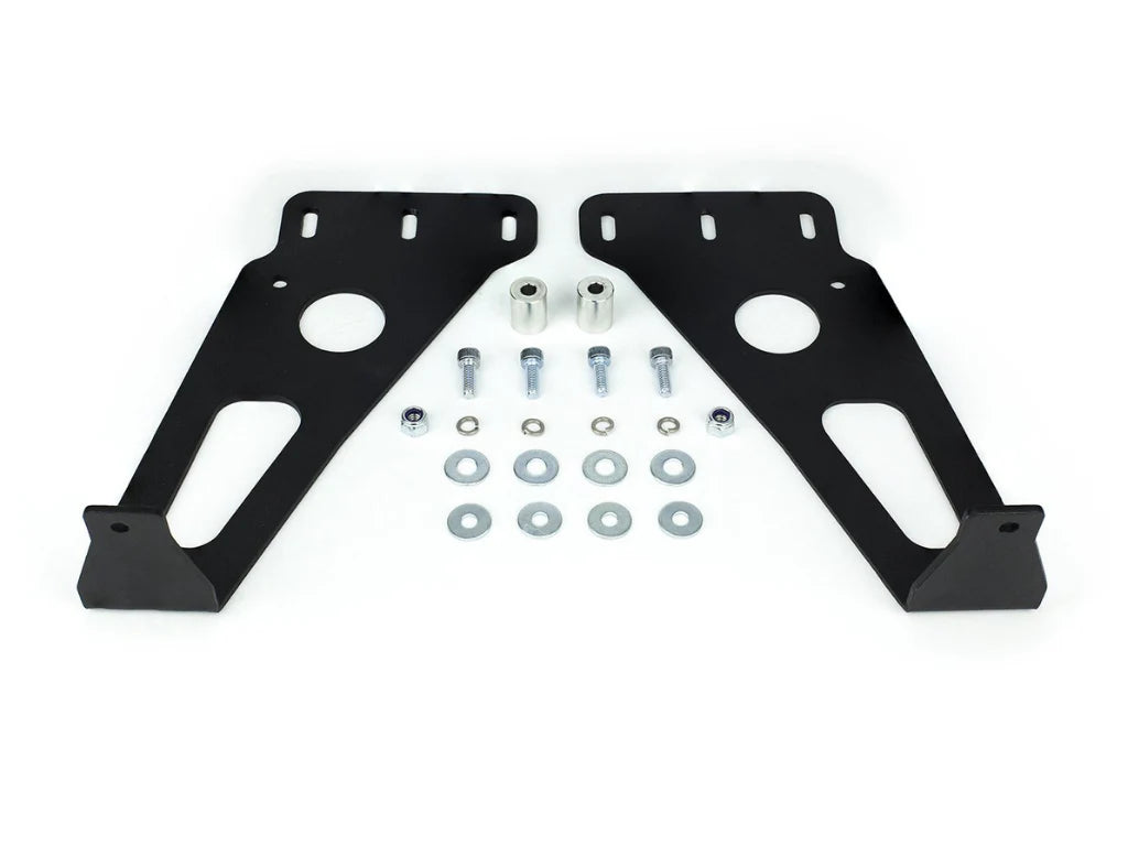 32" Hidden Grille LED Light Bar Mounting Brackets For 2014-2024 Toyota ...